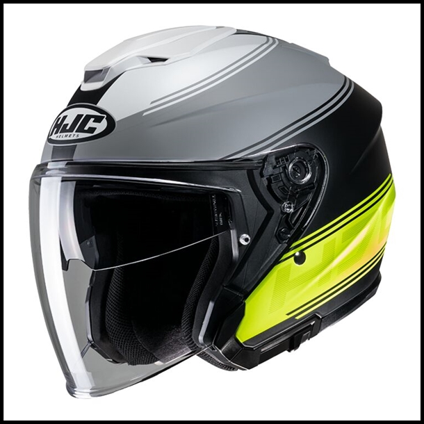 Sierra Electronics | HJC i30 OPEN-FACE HELMET WITH FACE-SHIELD ...